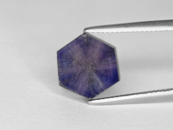 Trapiche Sapphire, 7.69ct